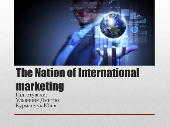 International marketing | PPT