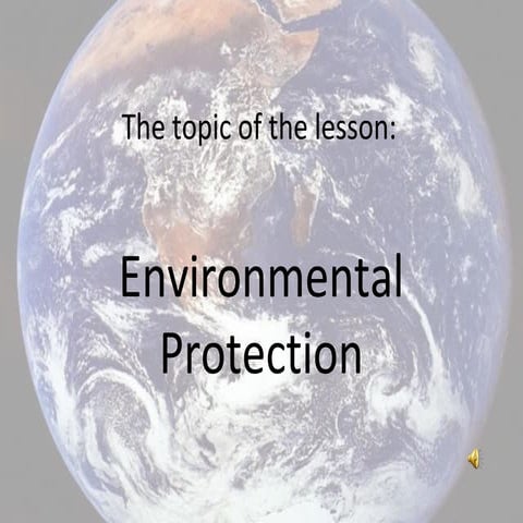 Environmental Protection | PPT