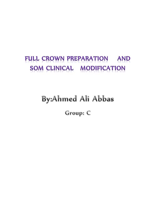 Different gingival finish lines (margins) of crowns and bridges | PPTX
