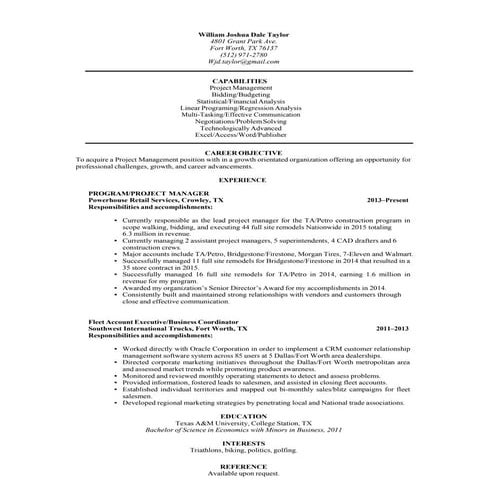 Resume | PDF