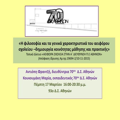 αειφορο σχολειο | PPTX