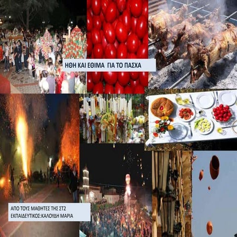 εθιμα του πασχα | PPTX