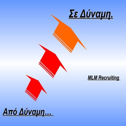 Από Δύναμη… Σε Δύναμη. MLM Recruiting | PPT
