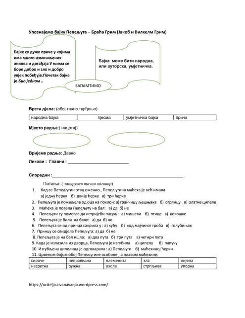 Kako je procvjetala prva visibaba - Šimo Ešić, Biljana Joksimović | PPTX