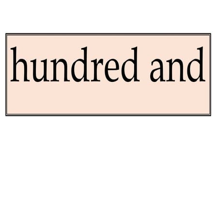 ...Hundred and... | PPT