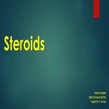 steroids-medical uses 2016 updated | PDF