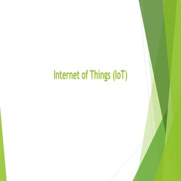 Internet of things | PPT