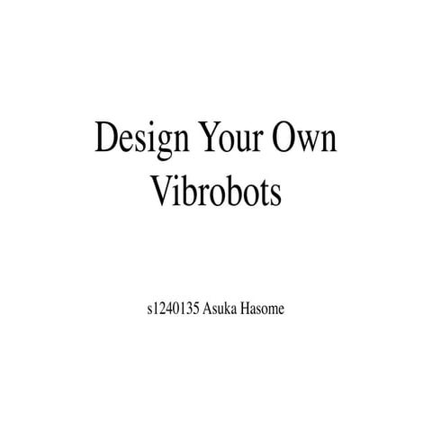 Virbrobots | PPT
