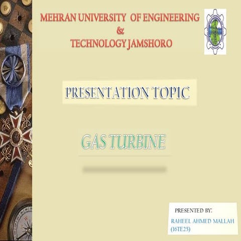 . Gas turbine presentation (2) | PPT