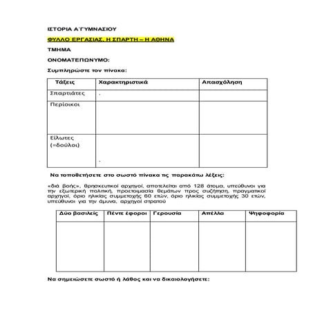 πολη κρατος και πολιτευμα ερωτησεις και απαντησεις | DOCX