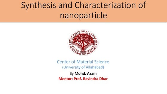 Classification of Nanostructures by Peeyush Mishra | PDF