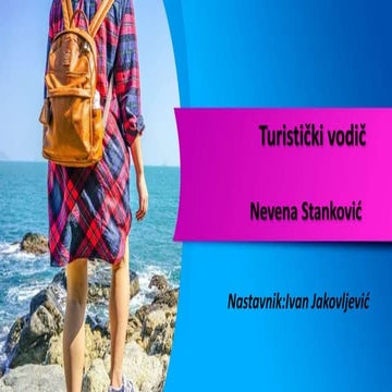 Turisticki vodic | PPTX