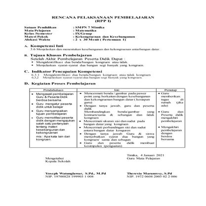 .Rpp bab 4 tm 1 br | PDF