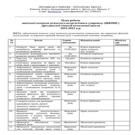 План роботи команди супроводу Doc