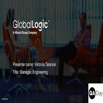 ВІКТОРІЯ ТАРАНЮК «Тестування вбудованих систем» Online QADay 2022 #2 | PDF