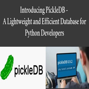 PickleDB | PPT