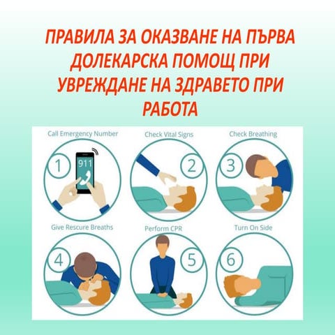 Първа долекарска помощ Ppt