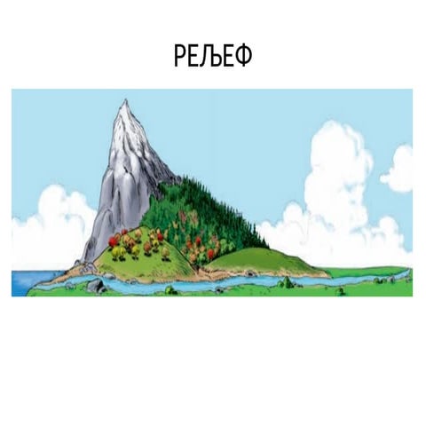 Reljef-uzvišenja, udubljenja, ravnice .ppt