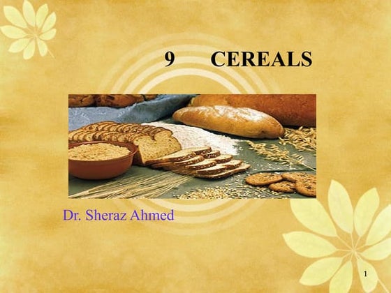 Economic Botany : Cereals : Wheat | PPTX | Gardening | Home & Garden