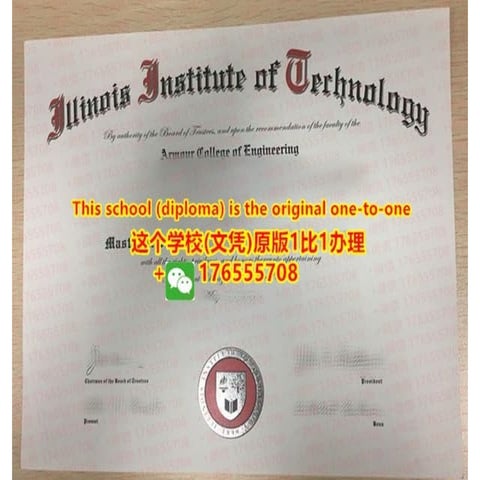 Illinois Institute of Technology degree offer diploma Transcript | PPTX