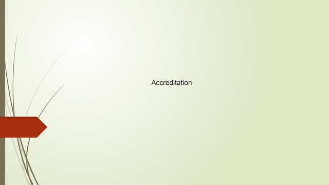 Accreditation | PPSX