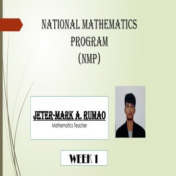 National Mathematics Program NMP 2025.week 1.pptx