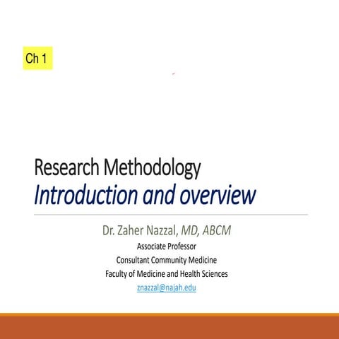 Research methodology midterm material, includes lots of topics! | PDF