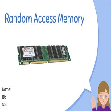 Random access memory | PPTX