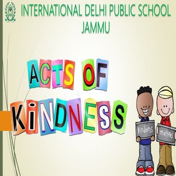 Random acts of kindness | PPTX