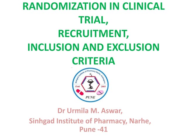 Type of randomization | PPTX