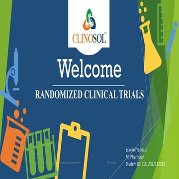 Randomized Clinical Trials and Clinical Research | PPTX