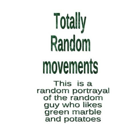 Random Movements | PPT
