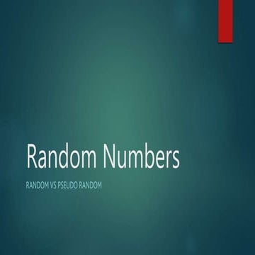 RandomNumbers.ppt
