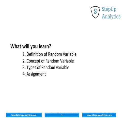 Random Variable | PPTX