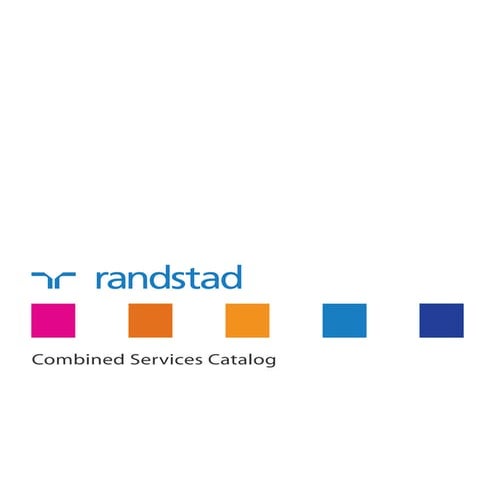 Randstad Catalog Of Services | PDF