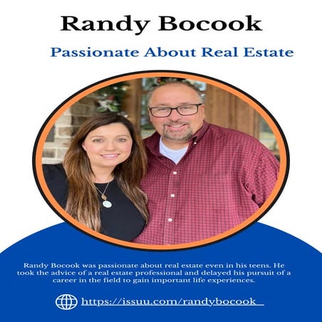Randy Bocook - Passionate About Real Estate | PDF