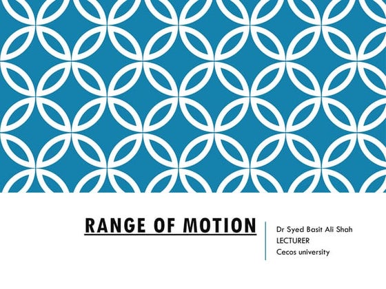 Passive movements | PPT