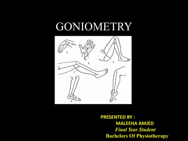 Goniometer | PPTX