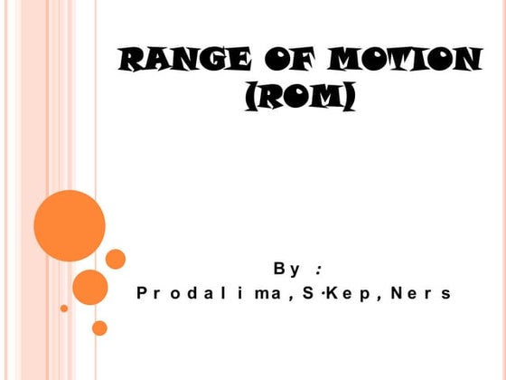 Neck & trunk rom measurement | PPT | Death, Injury, or Military ...