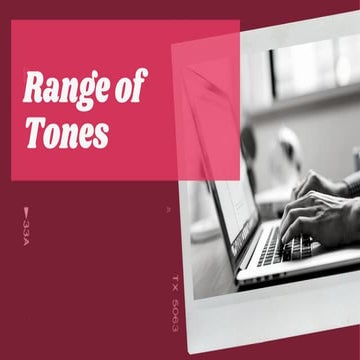 Range of Tones in Business Writing to help Writing Business Letter | PPT