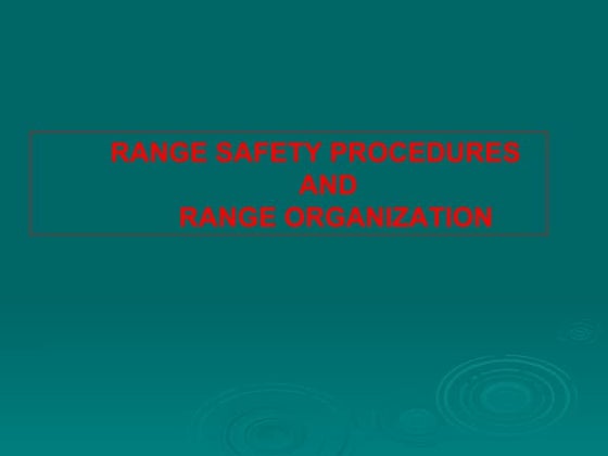 REVISED WEAPON MANAGEMENT AND ARMOURY CONTROL PROCEDURES ( | PDF