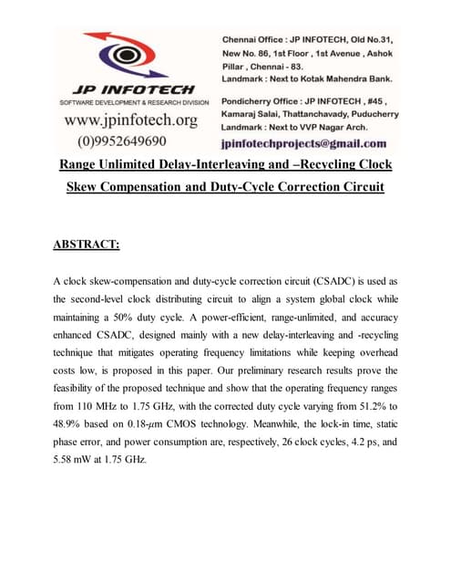 Duty Cycle Corrector Using Pulse Width Modulation Pdf