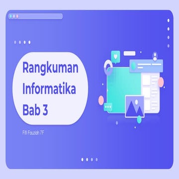 Rangkuman bab 3 fifi fauziah 7 f absen 13 (1) | PPTX