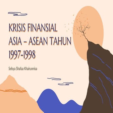 RANGKUMAN KRISIS FINANSIAL ASIA-ASEAN 1997-1998 | PDF