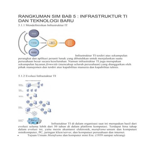 Rangkuman sim bab 5 | PDF