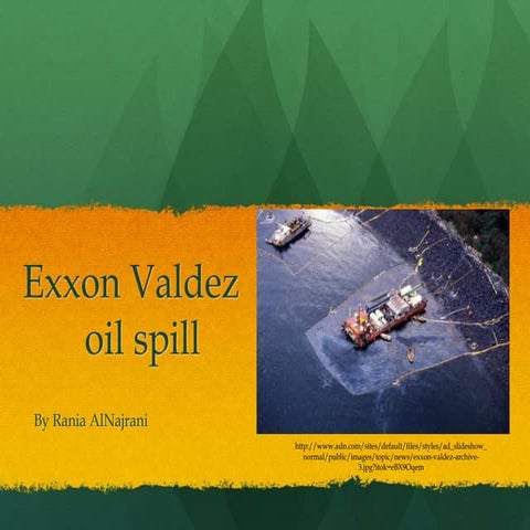 Exxon Valdez Oil Spill Wikipedia