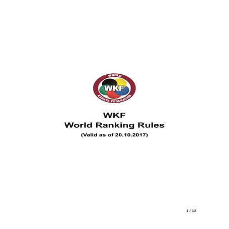 Wtf 2018 taekwondo olympics rules | PDF