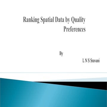 Rankingspatialdatabyqualitypreferences Ppt Ppt