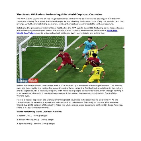 Ranking the Seven Worst Performing FIFA World Cup Host Countries.docx