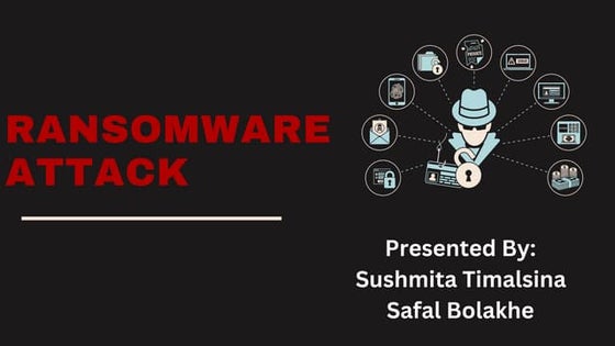 Ransomware | PPTX | Information and Network Security | Computing